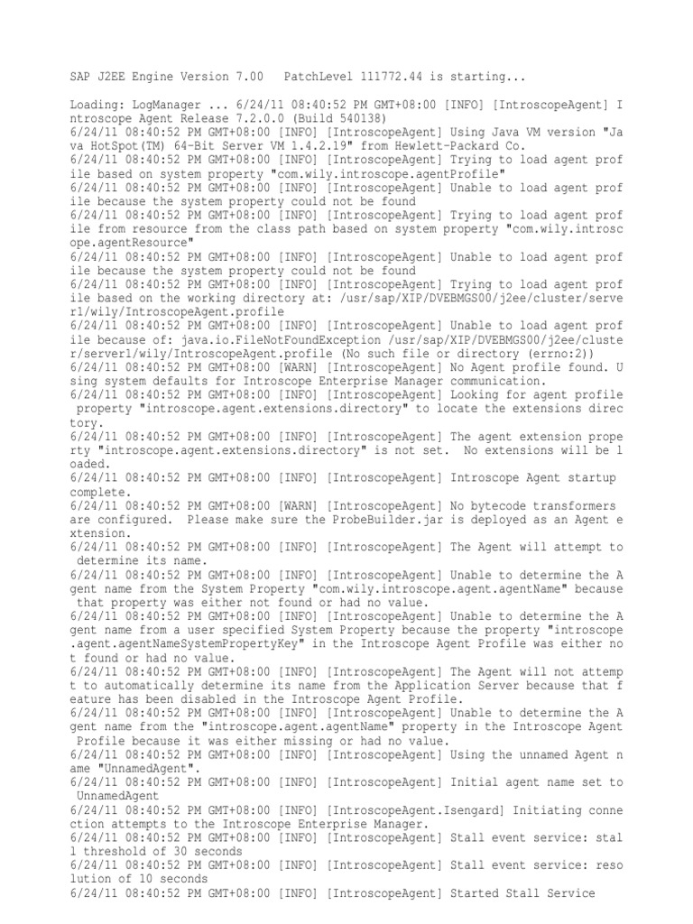 J2ee Log | PDF | Computer Programming | Software Engineering