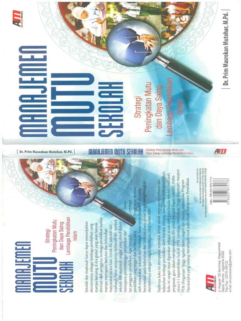 Prim Masrokan Mutohar - Buku Manajemen Mutu Sekolah | PDF