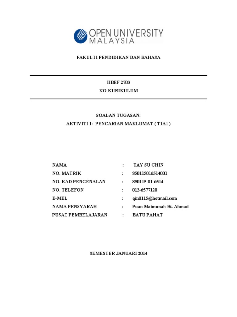 T1A1 | PDF