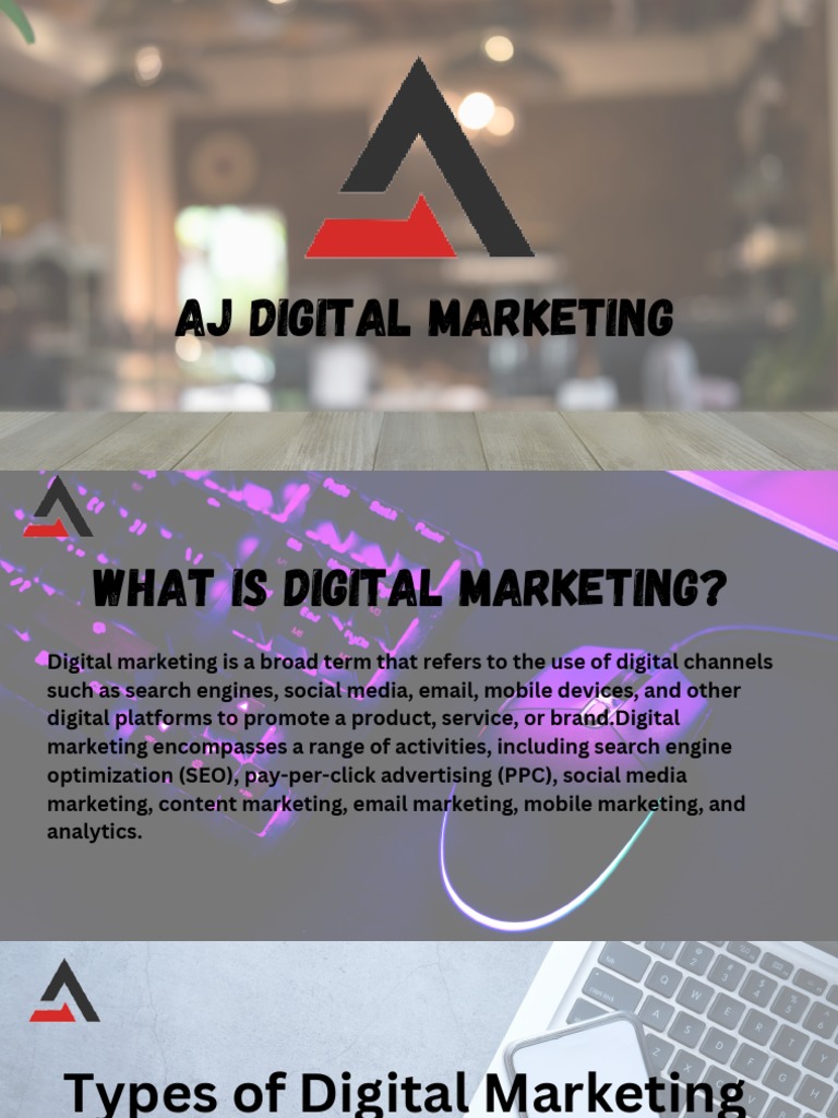 AJ Digital Marketing | PDF
