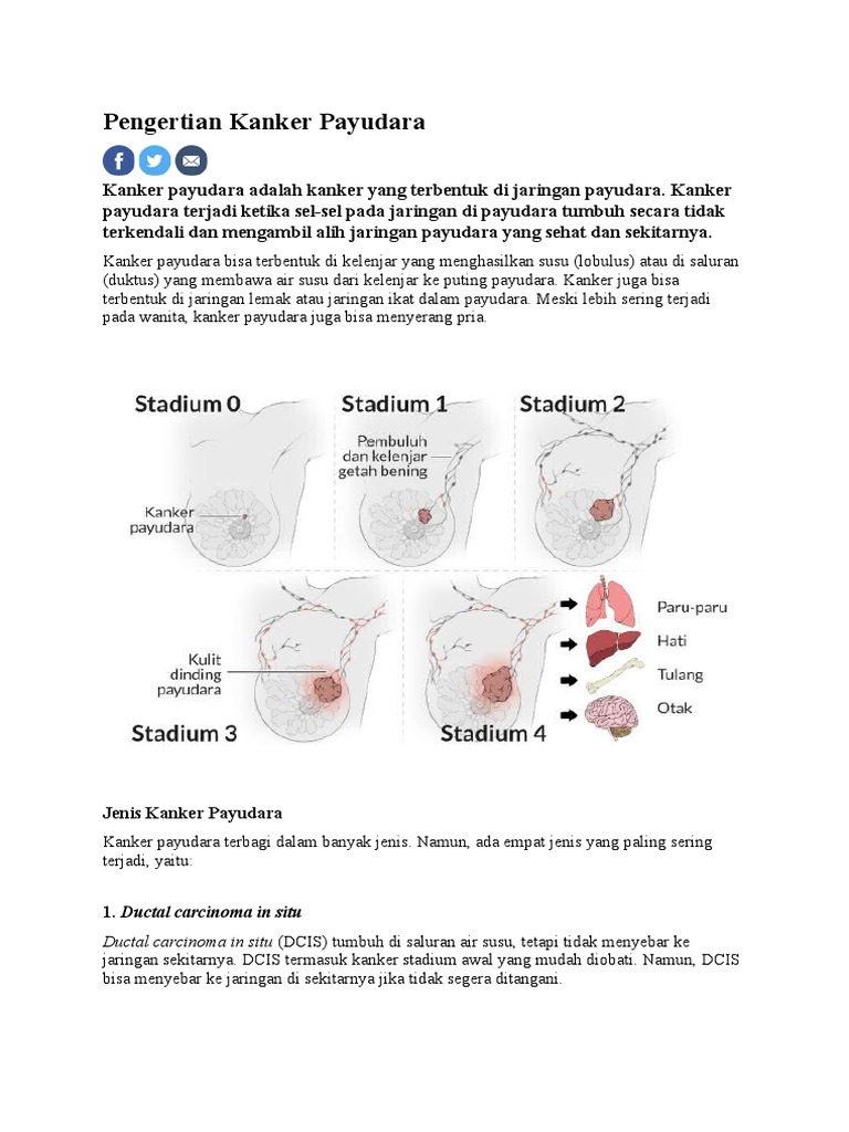 Pengertian Kanker Payudara | PDF