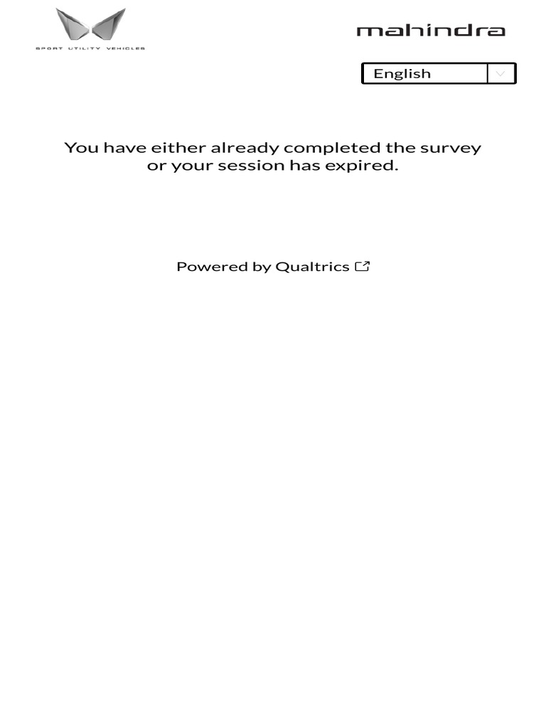 Mahindra Auto Customer Feedback PDF | PDF