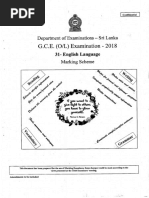 2021 O/L English Past Papers PDF | PDF
