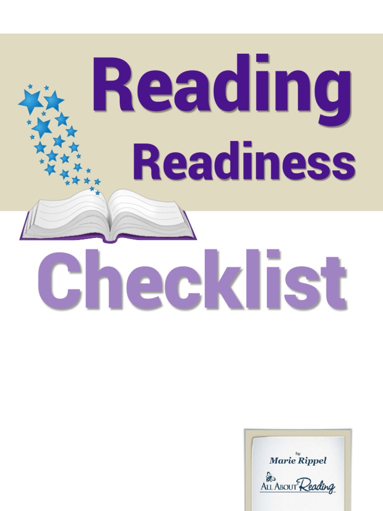 Reading Readiness Checklist | PDF | Word | Reading Comprehension