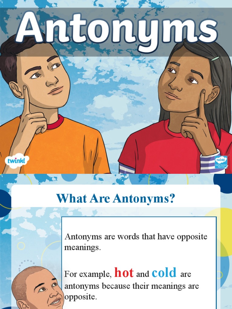 Au L 1634871255 Antonyms Powerpoint - Ver - 3 | PDF