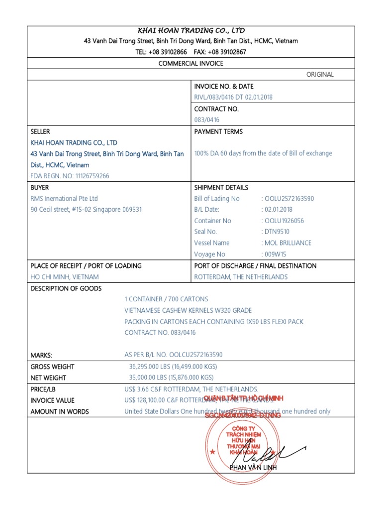 8C. NTX 2. Invoice PDF | PDF | Ho Chi Minh City | Business Documents