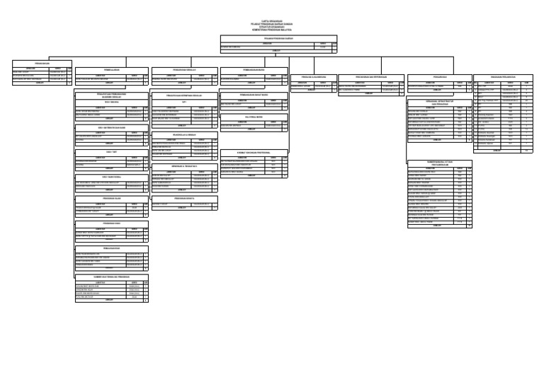 Carta Organisasi PPD Dungun | PDF