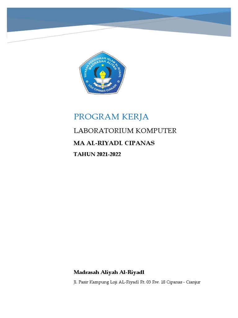 Program Kerja Laboratorium Komputer | PDF