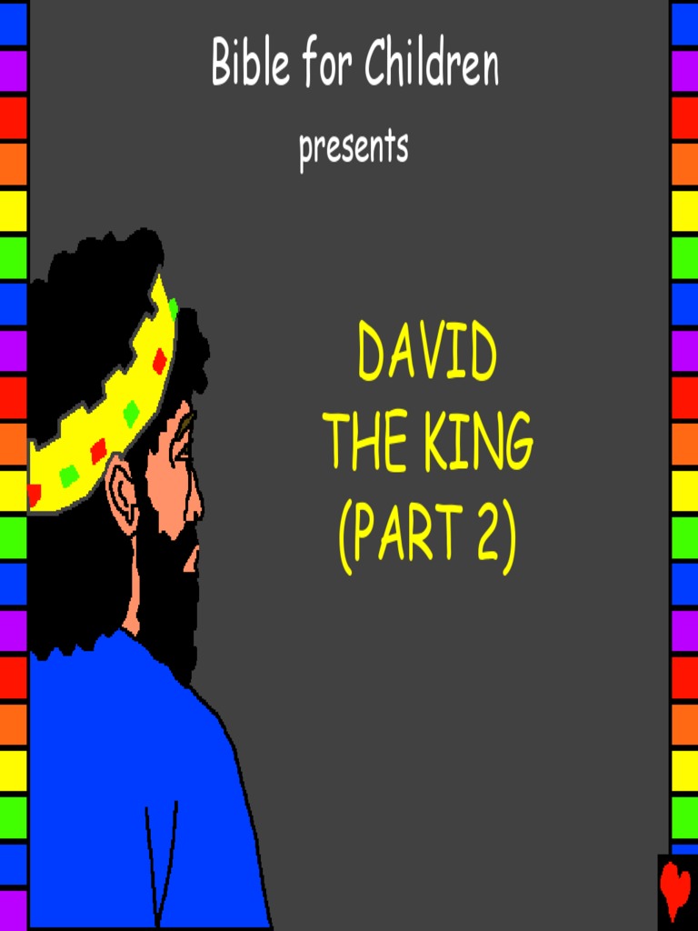 David The King Part 2 English | PDF | David | Old Testament Books