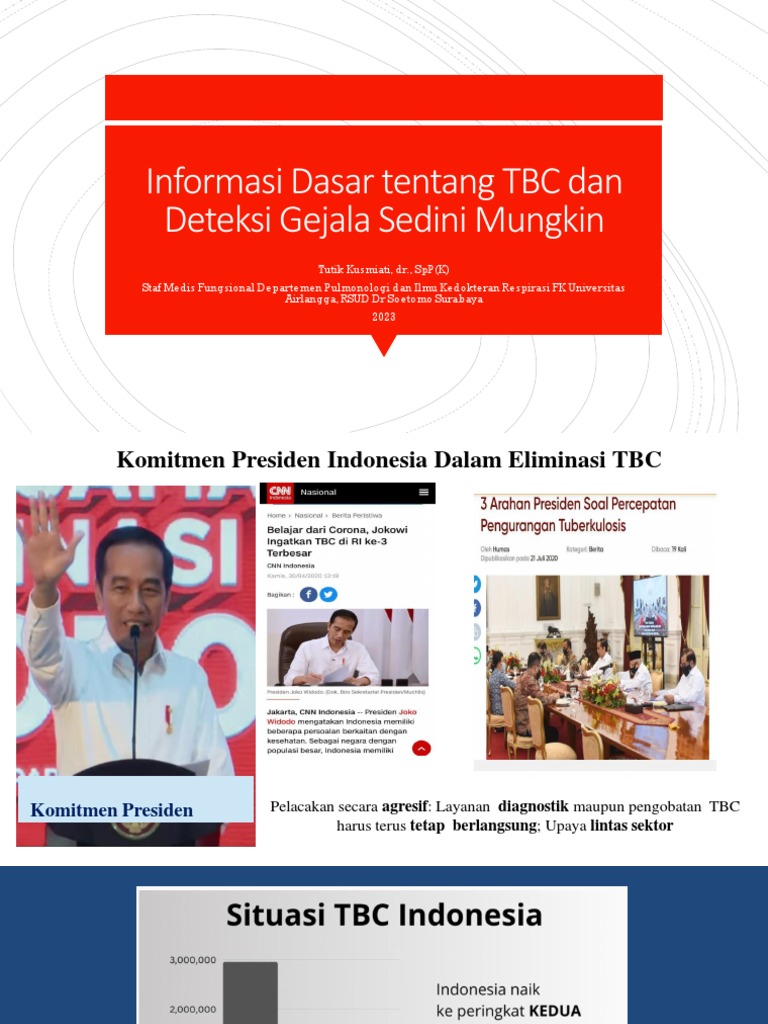 Informasi Dasar Tentang TBC, Dr. Tutik Kusmiati, SPP (K) | PDF