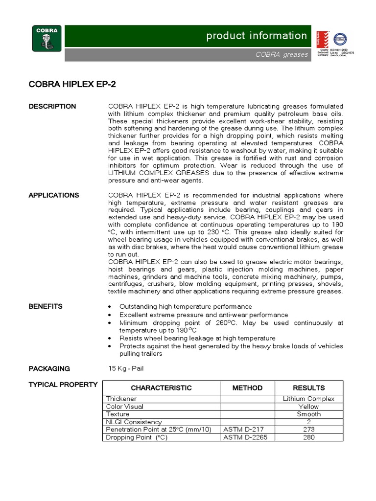PDS Cobra Hiplex Ep-2 | PDF