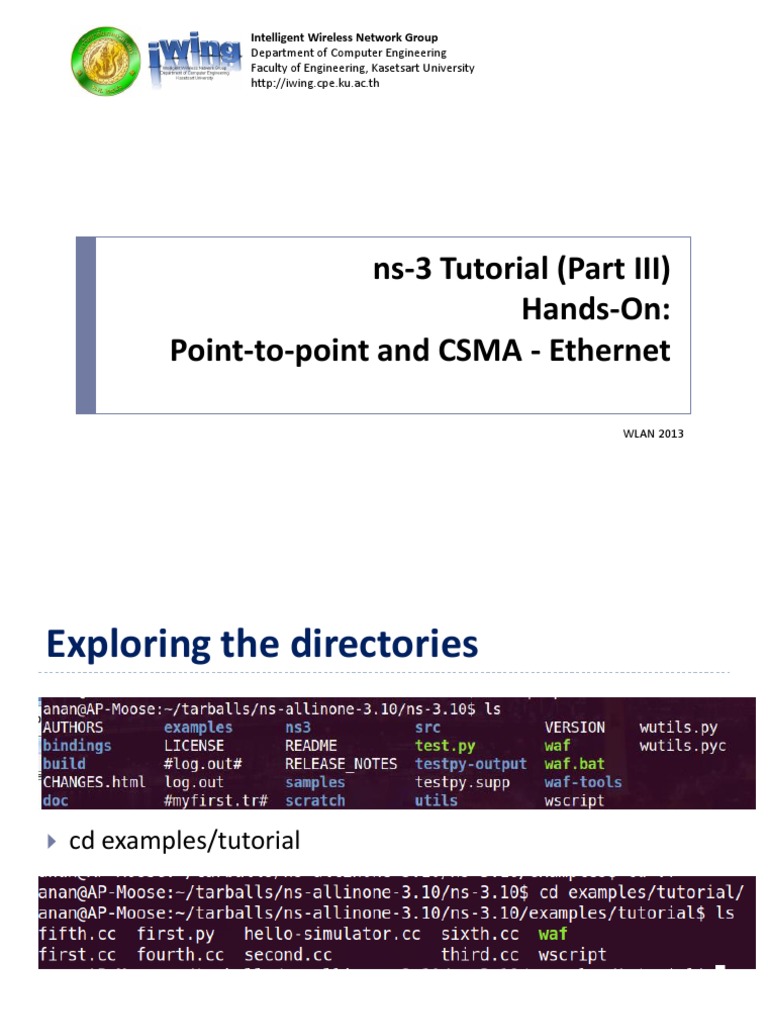 2013 ns3 Part3 Wireline | PDF | Network Topology | Computer Network
