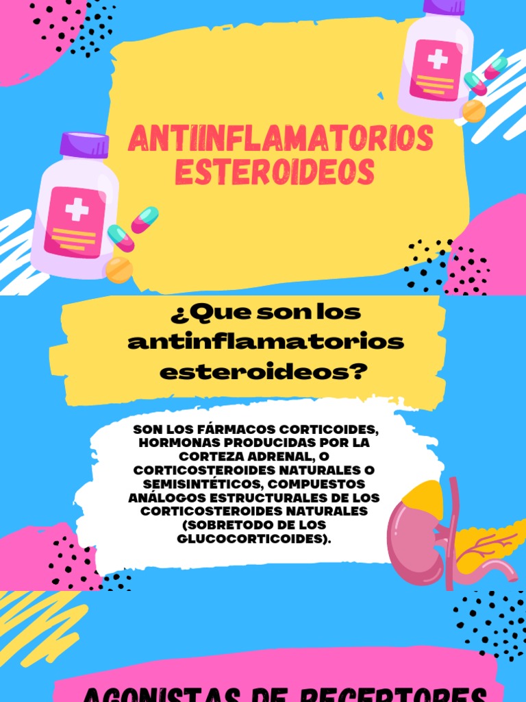Antinflamatorios Esteroideos PDF | PDF | Corticosteroides ...