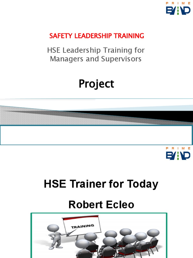 HSE Leadership Training for Managers | PDF | Leadership | Accountability
