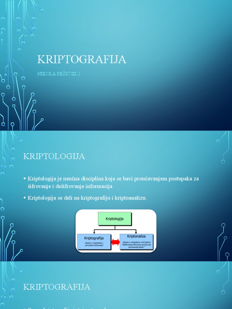 Kriptografija | PDF