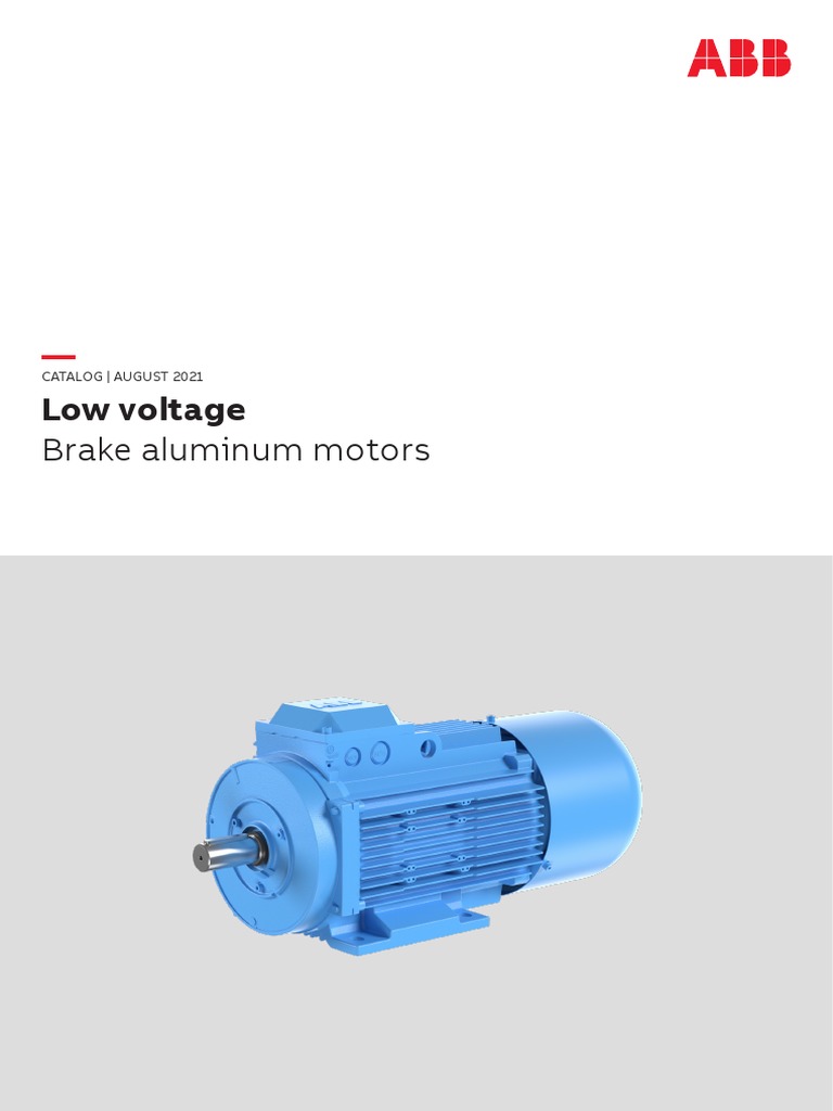 Abb Brake Motor | PDF | Electric Motor | Rectifier