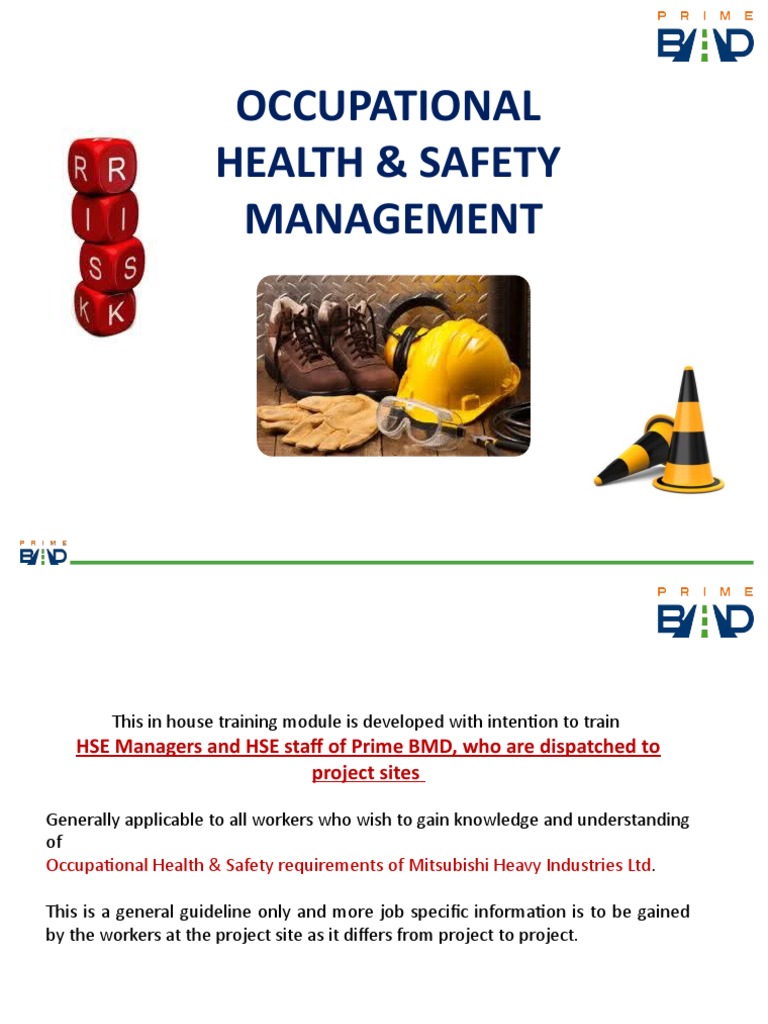 HSE Managers Training Module R3 | PDF | Risk | Occupational Safety And ...