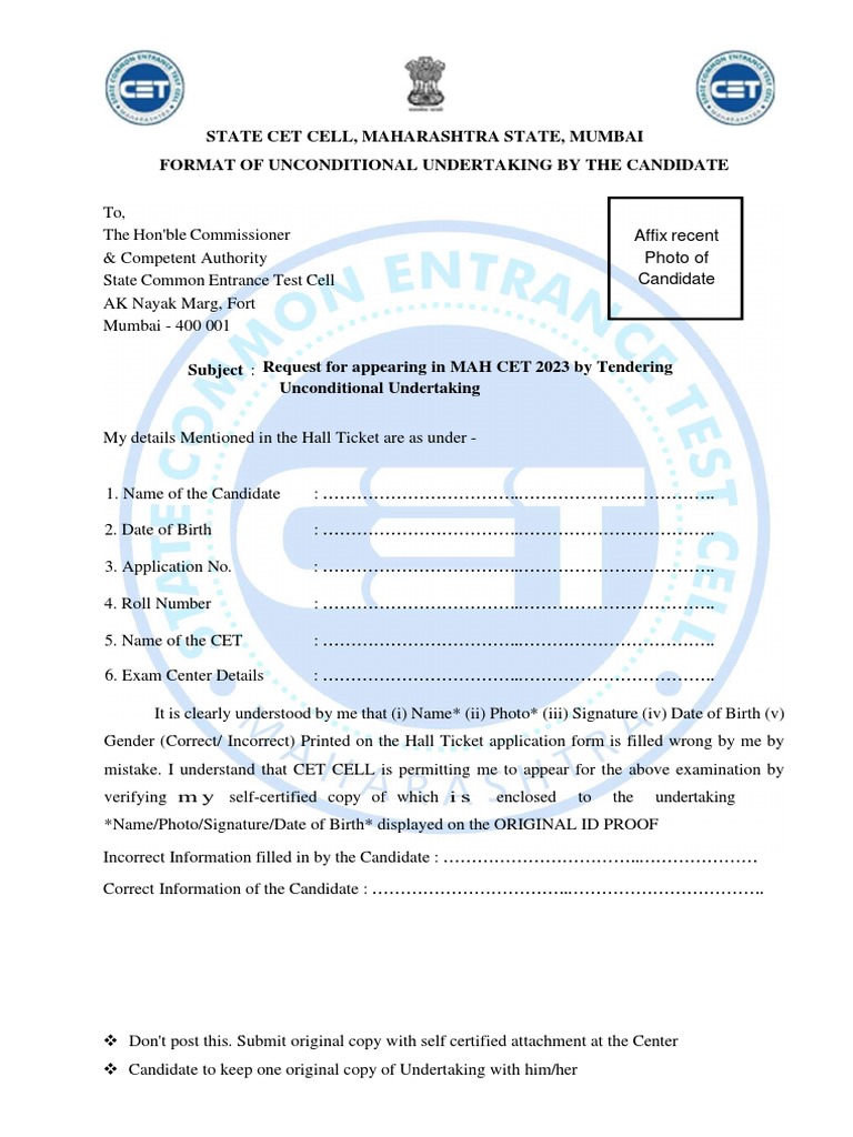 Unconditional Undertaking | PDF | Justice | Crime & Violence