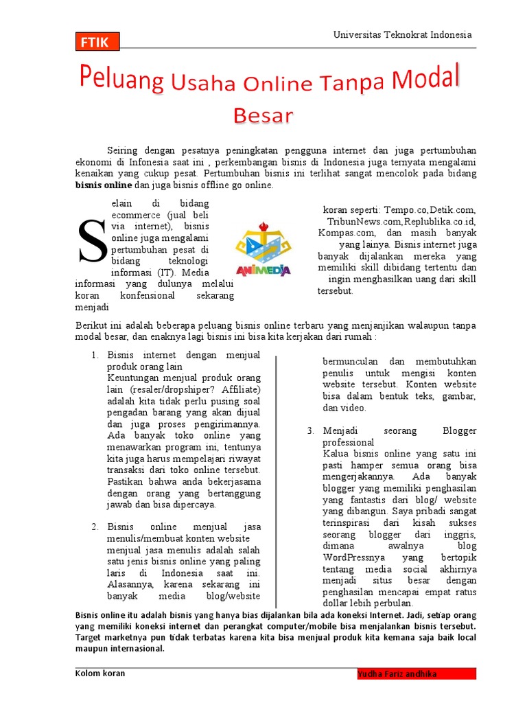 Kolom Koran - Yudha Fariz Andhika | PDF