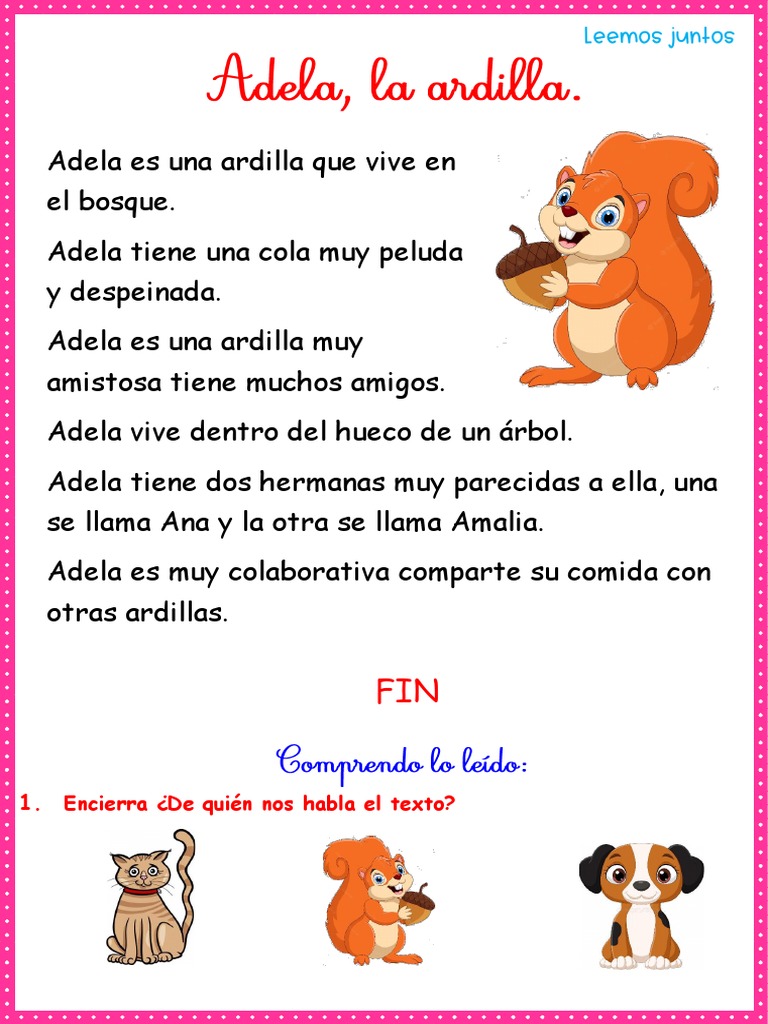 Adela La Ardilla | PDF