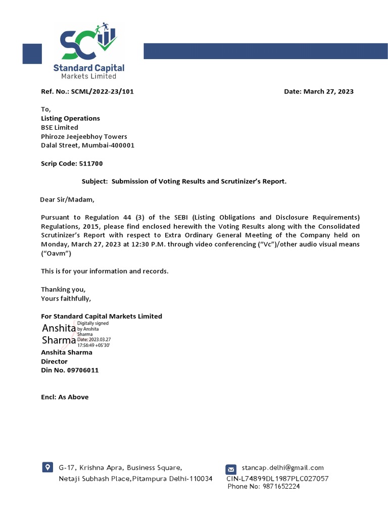 10 25 Full Agm Egm 20230327 PDF | PDF | Electronic Voting | Audit