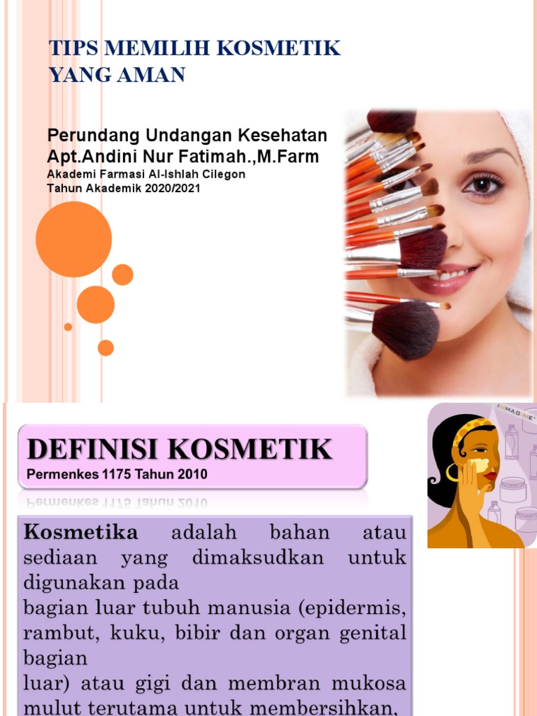 Materi Per UU (Tips Memilih Kosmetik) | PDF