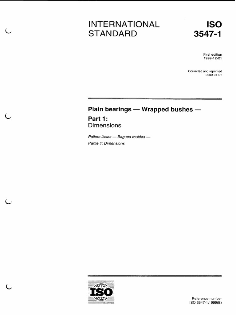 Din Iso 3547-1-En | PDF