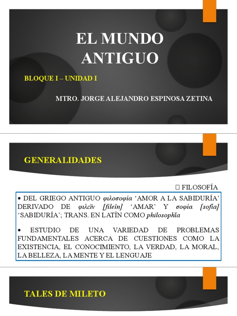 Unidad 1. El Mundo Antiguo | PDF | Platón | Sócrates