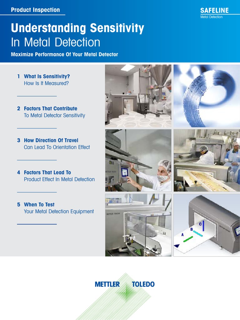 Sensitivity Guide En Pdf Verification And Validation Metal Detector