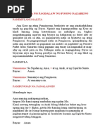 Nicene Creed (Tagalog) | PDF