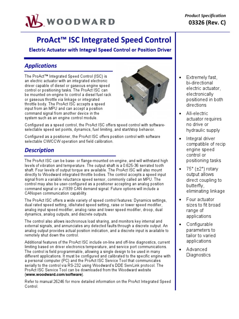 Proact PDF | PDF | Actuator | Throttle