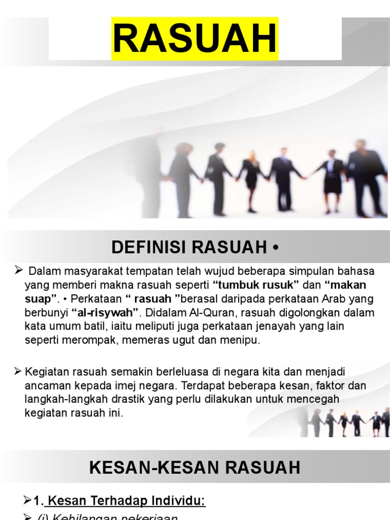 Rasuah | PDF