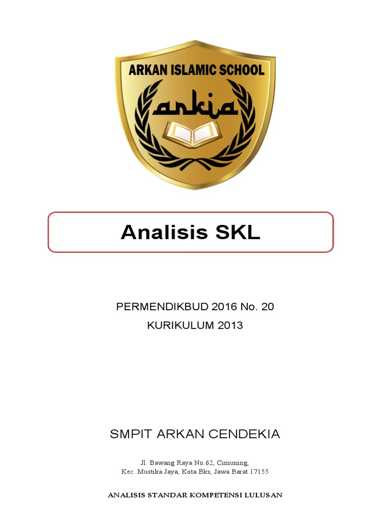 Analisis SKL | PDF