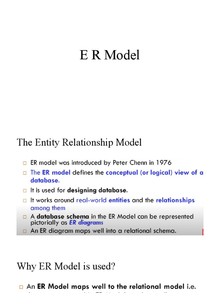 ER Diagram | PDF