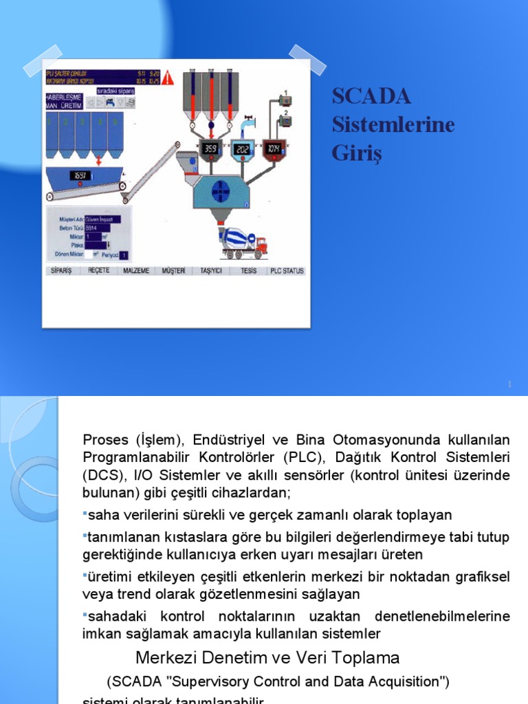 Scada Ders Notu | PDF