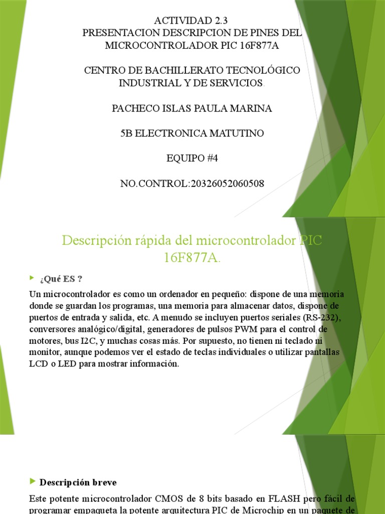 Micro | PDF | Microcontrolador | Informática