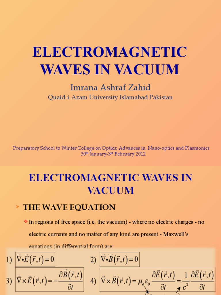 Electromagnetic Waves | PDF | Waves | Polarization (Waves)