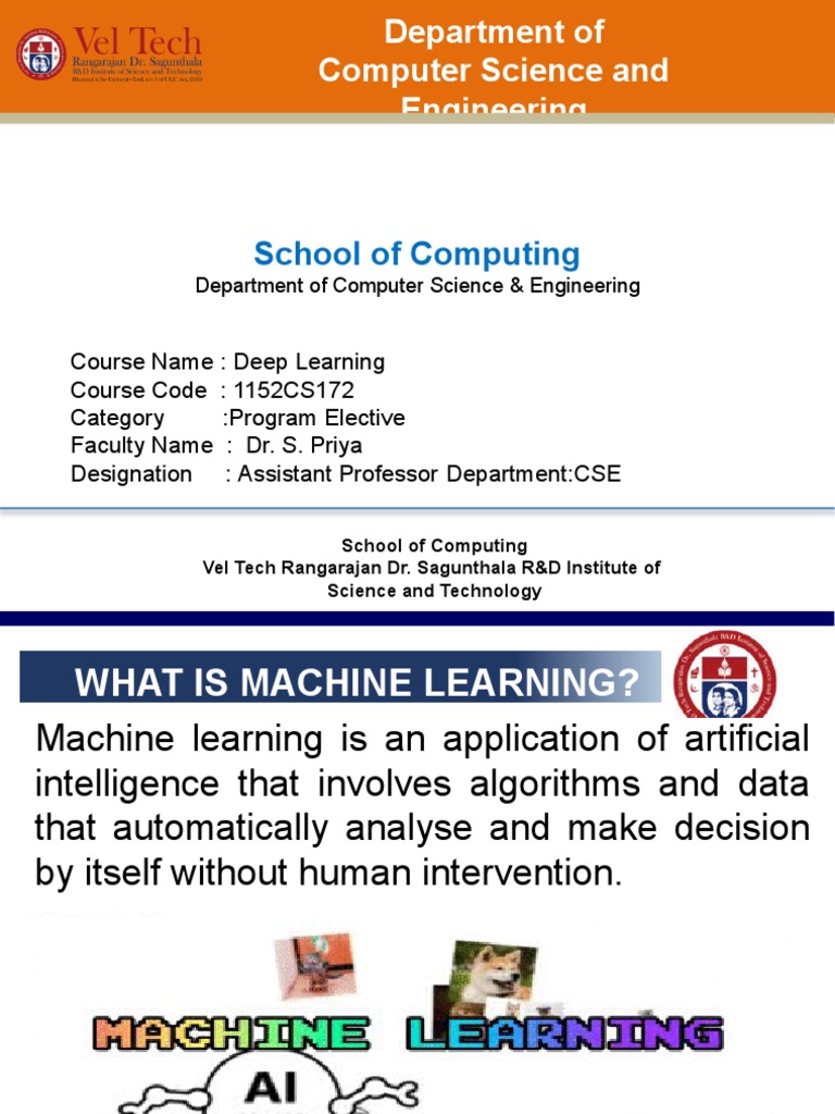 DL Unit1 | PDF | Machine Learning | Cluster Analysis