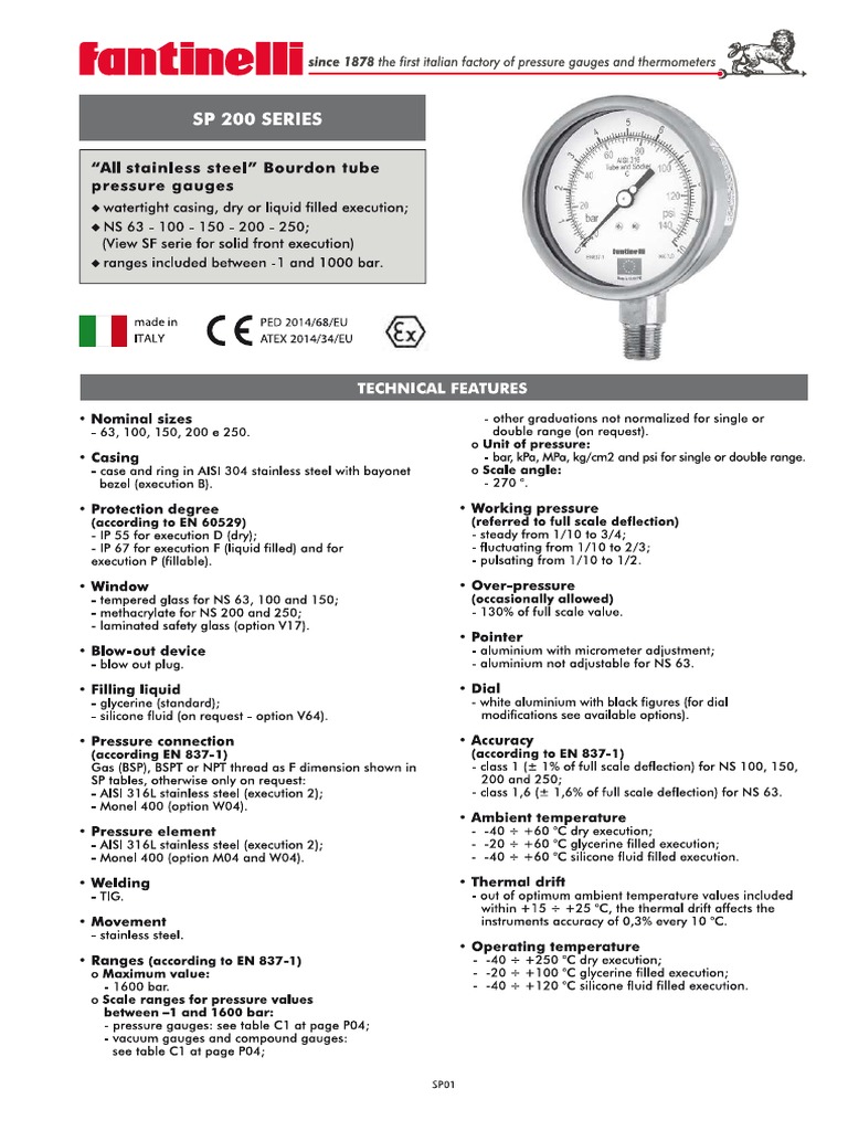 SP200 Series Eng PDF | PDF