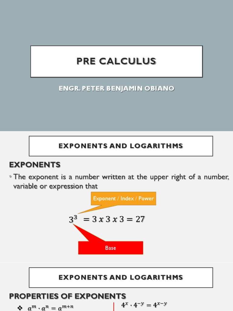 Pre Calculus Notes PDF | PDF | Ellipse | Triangle