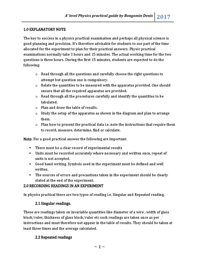 Practical Guide Book Pdf Kilogram Significant Figures