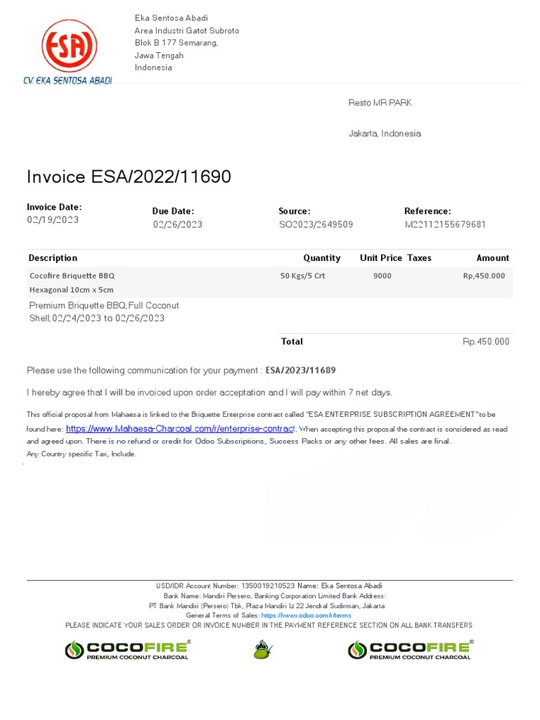 Invoice - MR PARK | PDF | Taxes | Business