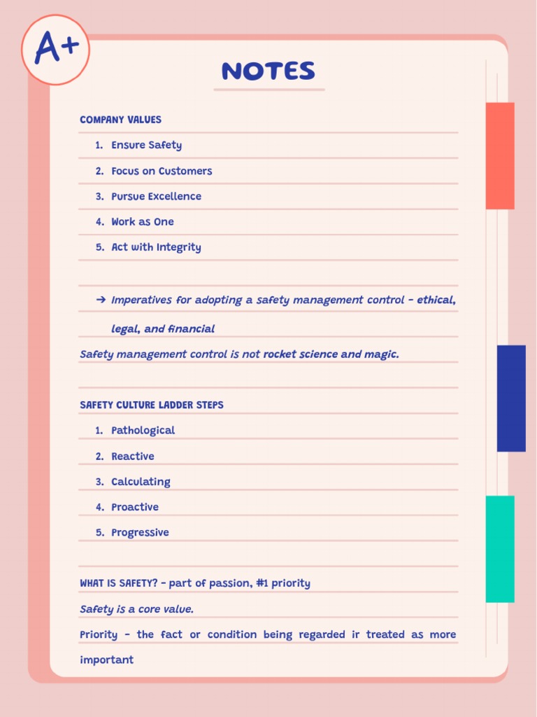 COSH Training Notes | PDF | Occupational Safety And Health | Safety