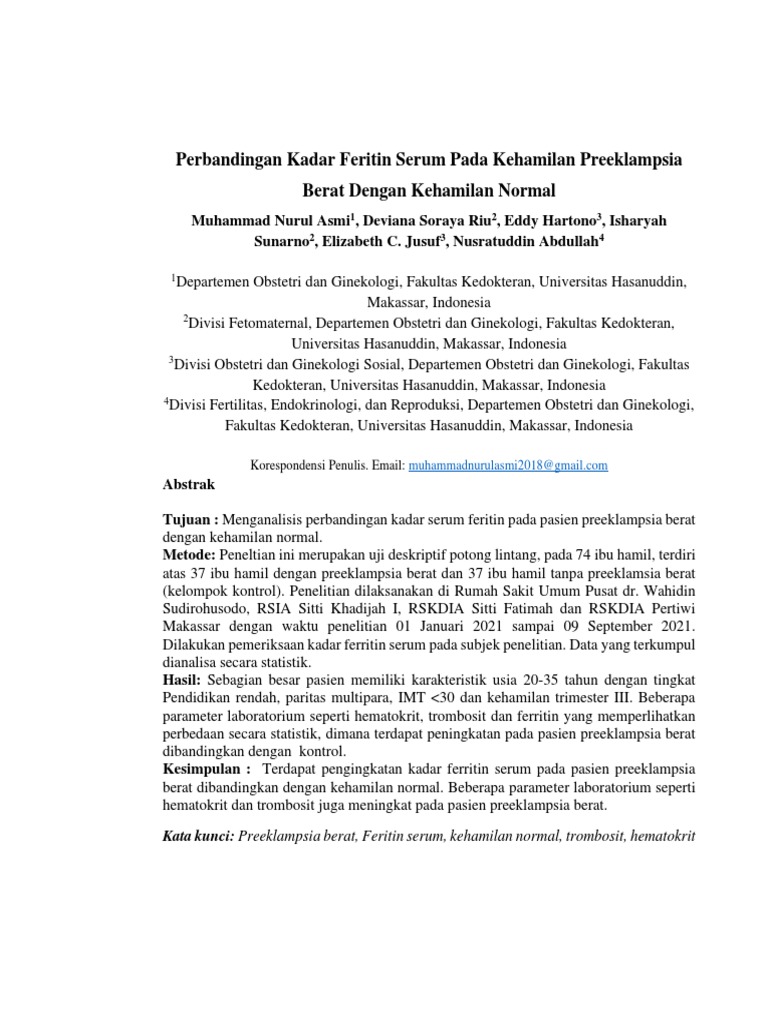 Naskah Manuskrip Makalah Ilmiah Muhammad Nurul Asmi | PDF