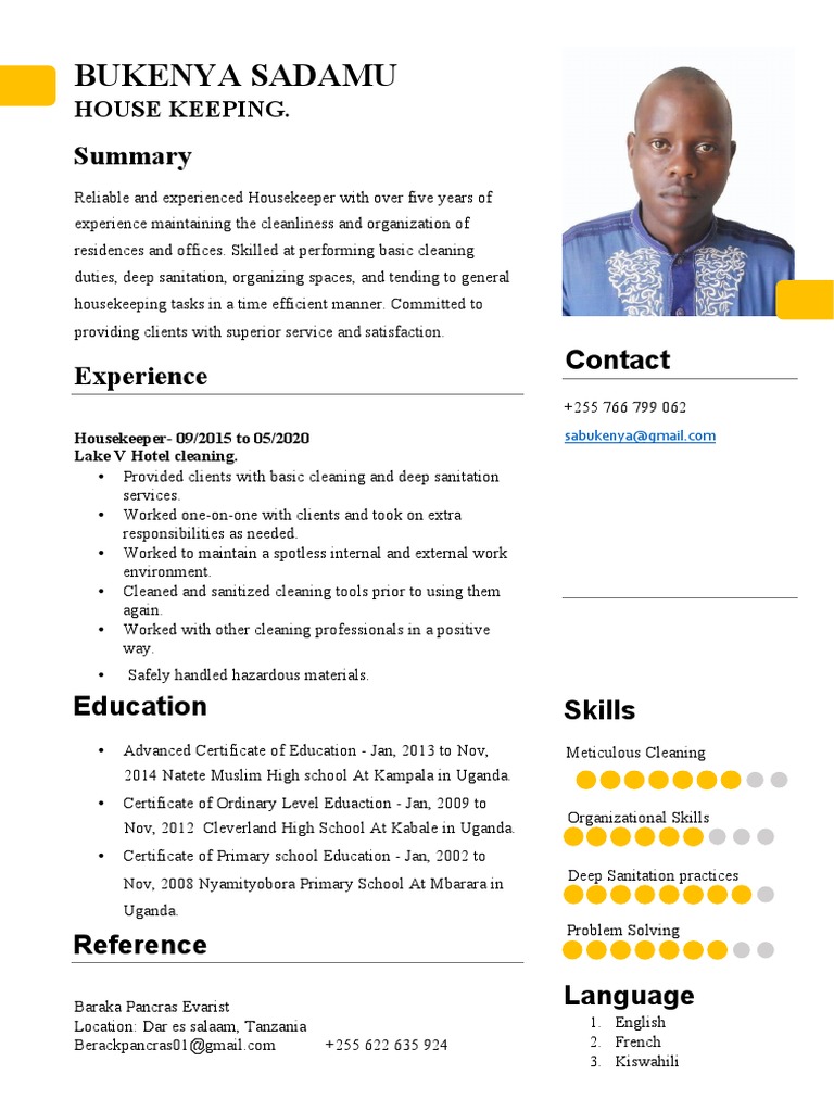 CV Sadamu | PDF