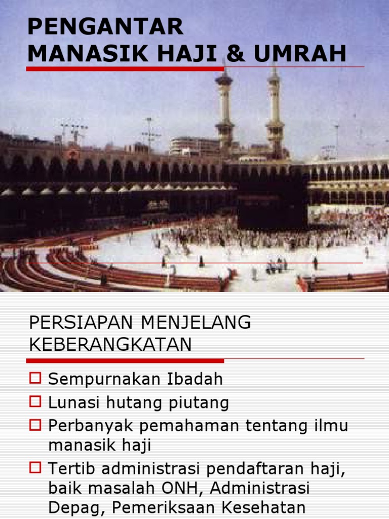 MANASIK HAJI-umrah | PDF