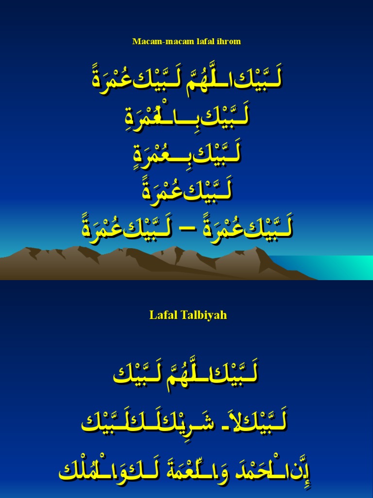 Doa-Doa Umroh | PDF