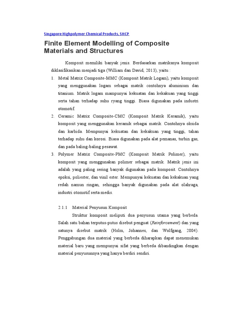 Singapore Highpolymer Chemical Products | PDF