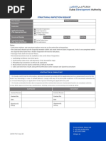 Dda Inspection Form + Checklist | PDF