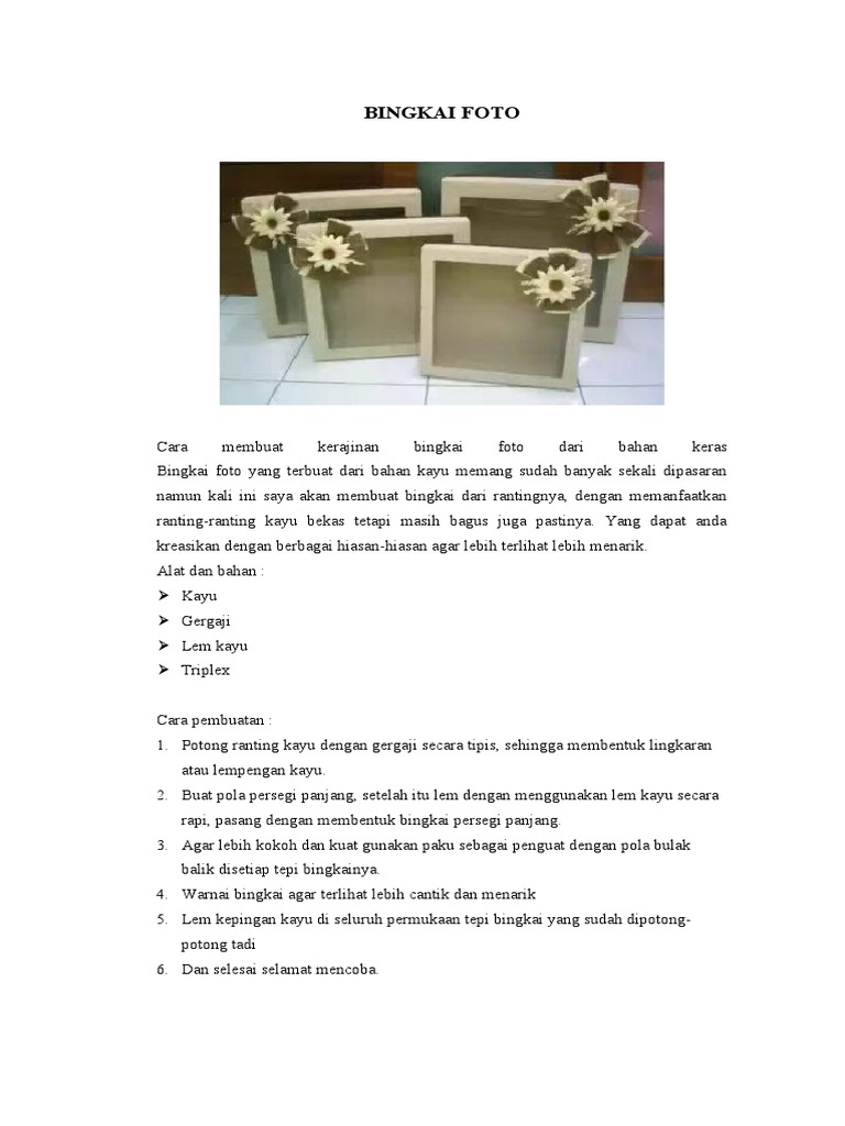 Bingkai Foto | PDF